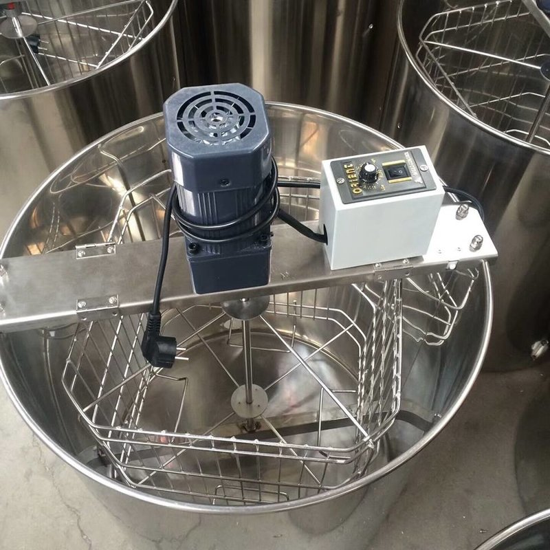 Chinese suppliers directly supply beekeeping automatic stainless steel electric motor honey extractor for America and Au