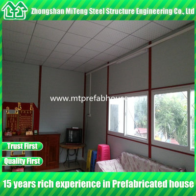 Modular house for residence, prefabricated light steel mobile home