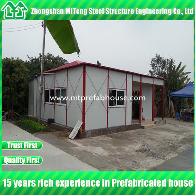 Modular house for residence, prefabricated light steel mobile home