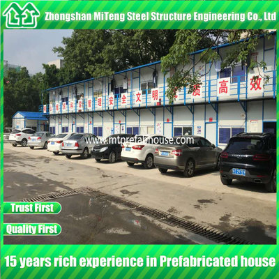China Low Cost Prefab House Light Steel Building Modular House for Labor Dormitory