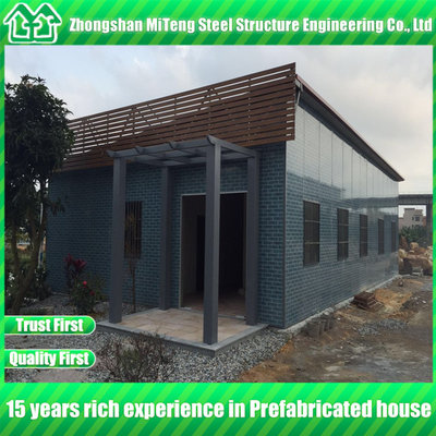EPS sandwich panel Prefab houses with PVC cladding for office