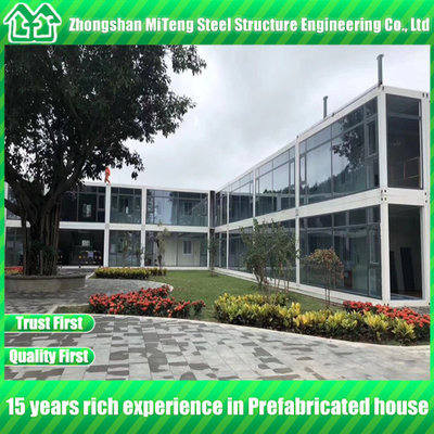 Prefab mobile Container house luxury prefabricated steel structure house container office