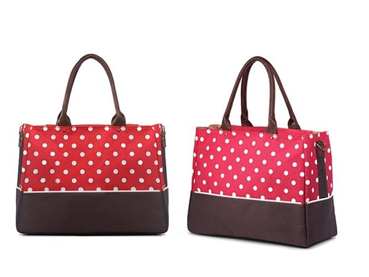 fashion dots diaper bag, nappy bag MH-1013