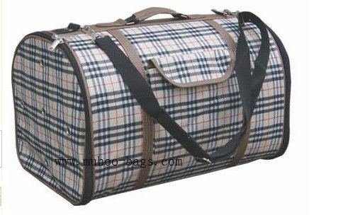 checks pet bag MH-2028