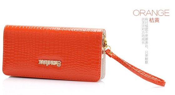 Orange Wallet, Purse MH-2060