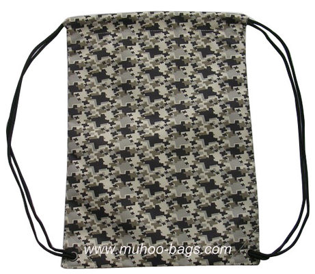 Fashion String bag, Backpack,Promotion bag MH-2121 choco range