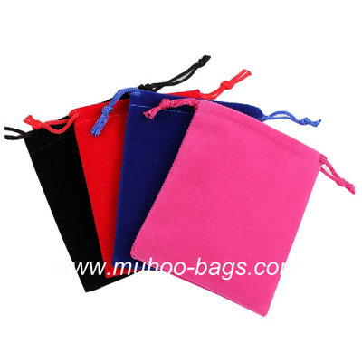 Fashion velvet Jewellery string bag,Promotion bag MH-2122