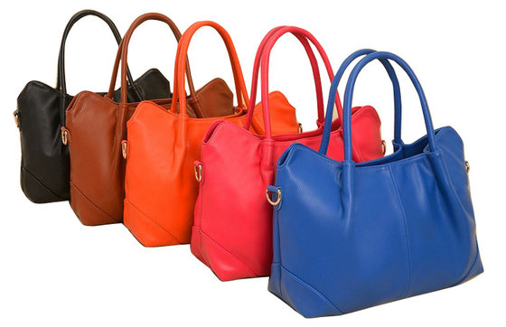 Fashion women leather shoulder bag, Handbag (MH-2166)