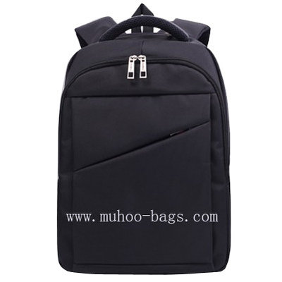 Fashion Grey nylon Computer backpack Laptop Bag for Business (MH-2055)