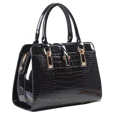 Fashion Blue Snake PU Leather ladies bag (MH-6040)