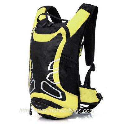 Fashion yellow Nylon Hiking camping backpack for outdoor(MH-5043)
