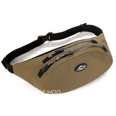 Fashion brown outdoor sports waist bag for men(MH-5047)
