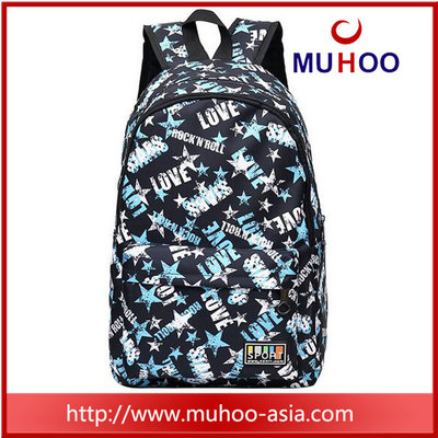 Wholesale waterproof camou sports luggage backpacks school bag for Junior