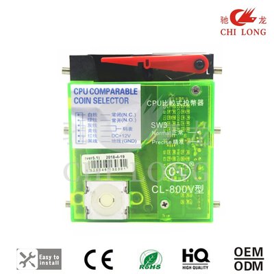 Premium Programmable Coin Acceptor / Arcade Machine Coin Mechanism Low Noise supplier