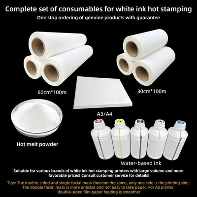 Wholesale White Ink Printable T-shirt Heat Transfer Non-slip Dtf Pet Film For Dtf Digital Inkjet Printer