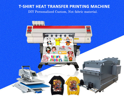 New 2024 DTF Printer with Powder Shaker and Air Purifier for 60cm Printers and Supplies