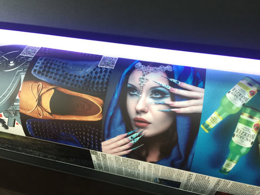 High quality 1.8m width dx5 print head auto eco solvent inkjet printer for advertising paper