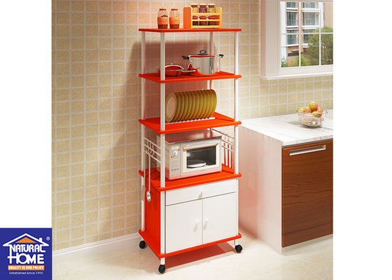 Microwave Oven Kitchen Home Storage Racks With Drawer High Quality Tier Shelf