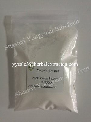 Apple Cider Vinegar Powder, 5%-10%, 사과 사이다 식초 분말，건강 식품 성분，중국 제조 업체，품질 보증, Shaanxi Yongyuan Bio