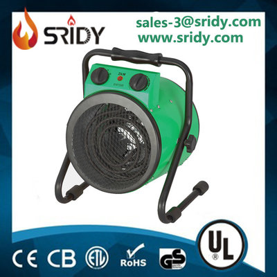 3KW Round Tilting Fan Heater 2580 Kcal 10200BTU 250/1500/3000W