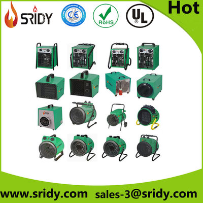Home Commercial Industrial Electric 3kw Fan Heater