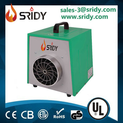 Industrial commercial industrial electric 3kw fan heater with thermostat
