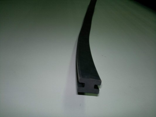 Black  NBR,  Silicone,  EPDM,  Viton Elastic Rubber Cord Or Tubing  For Oil Seals / Water Seals