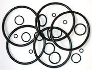 Rubber O Rings, Colorful Silicone O-Ring Seals , AS568 O Ring And Non-Standard Sizes Silicone O-Rings