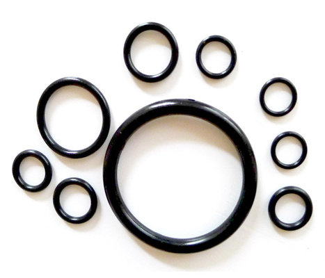 Black Resistant Petroleum Rubber, Viton O-Ring For Assemble Parts / Repair PartsViton O-ring