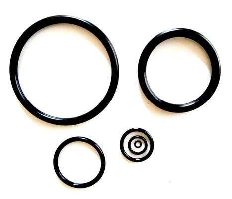 Black Viton O-Ring, AS568 Standard And Non-Standard Sizes, Silicone O-Rings For Assemble Parts / Repair Parts