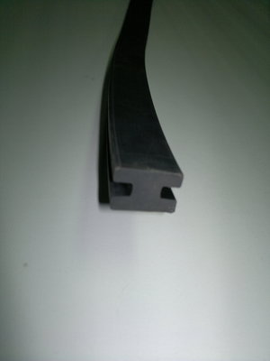 Black NBR, Silicone, EPDM, Viton Elastic Rubber Cord Or Tubing  For Oil Seals / Water Seals