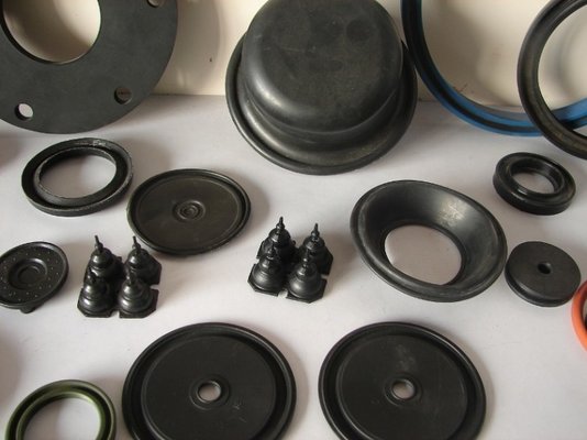 High Precision EPDM Or SBR Molded Rubber Cups For Automotive / Car Wear Resistant