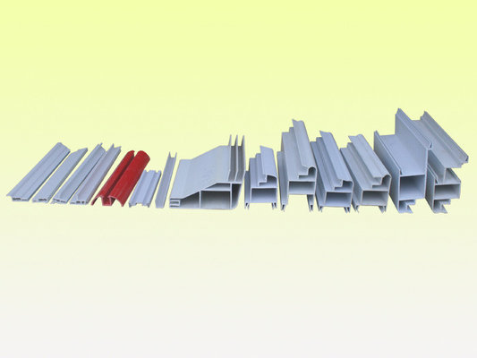 Refrigeration plastic PVC Extrusion Profiles , window plastic extrusion products