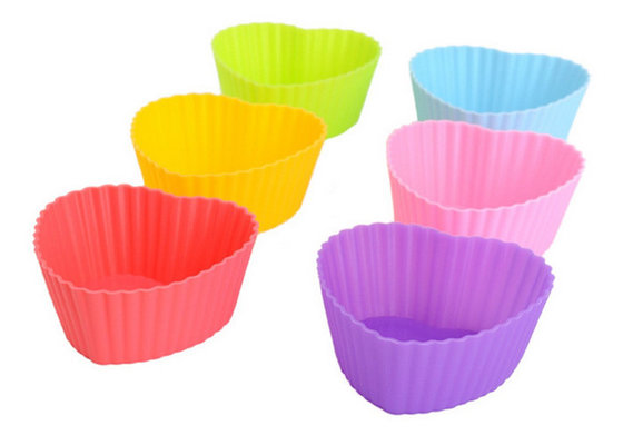 Heat resistant colorful  Silicone Cake Molds  / silicone bakeware molds Family use