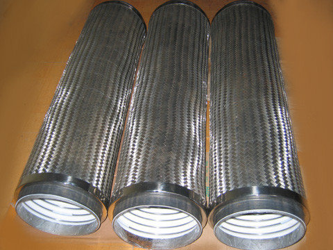 Formable PTFE Teflon Tube , Wire Braided PTFE Teflon Hose For Transmit Gas
