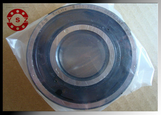 50 × 110 × 27mm Deep Groove Ball Bearings 6305 Rubber Seals Bearing Catalogue
