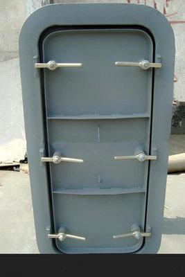 Aluminum Steel Single-handle Rubber Gasket Marine Fire Doors Hatch Door