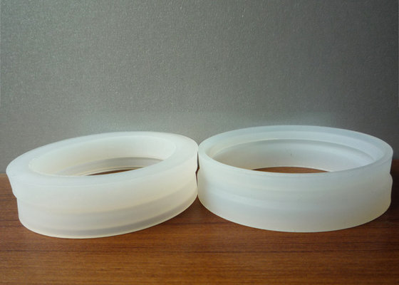 Industrial silicone products white silione rubber gasket & seals ROHS, FDA certification