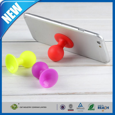 Octopus Ball Stents Circular Silicone Mini Sucker Cell Phone Accessory Holder For Iphone