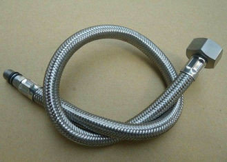 Annular Stainless Steel Industrial Water Hose Wire Braided , 1 Inch Industrial Rubber hose