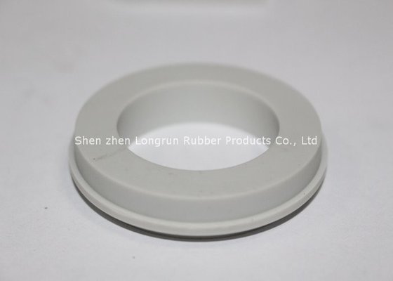 Grey Home Appliance Molding Silicone Parts Back Up Ring 50 Shore A
