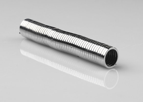 Pequeños imanes de anillo del neodimio de los pedazos con el imán largo del generador de turbina de viento del agujero