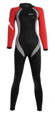 Chloroprene Rubber Neoprene Diving Suit Abrasion Resistance for Girls