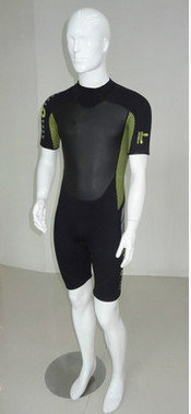 CR Neoprene Long Sleeve Short Leg Wetsuit Environment Friendly