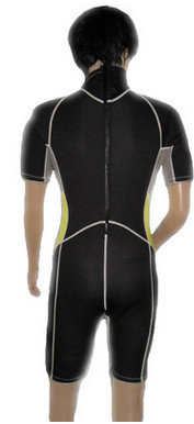 SCR Rubber Neoprene Surf Suit Petrol Resistant Recycled With Zipper