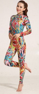 Camo Fabric Compressed Neoprene Drysuit 2mm with UV Protection
