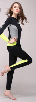 3mm Neoprene Surf Suit Surfing Full Body Wetsuit UV Protection