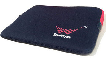 Shockproof Zippered iPad Mini Case Neoprene , Neoprene Laptop Case