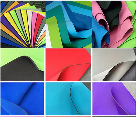 Environment SBR Neoprene , Smooth Skin SBR Rubber Sheet For Sports