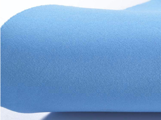 Soft Blue SCR Rubber Scuba Jersey Fabric / Neoprene Jersey Fabric